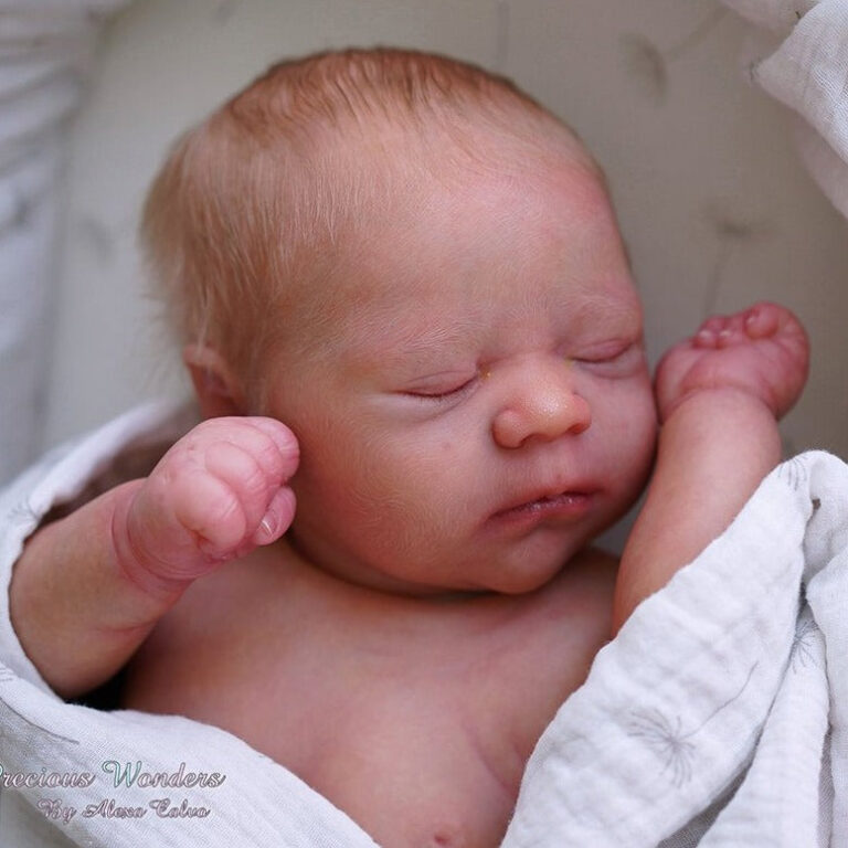 In Progress - CUSTOM "Michael" The Realborn Reborn Baby - Soft Silicone ...